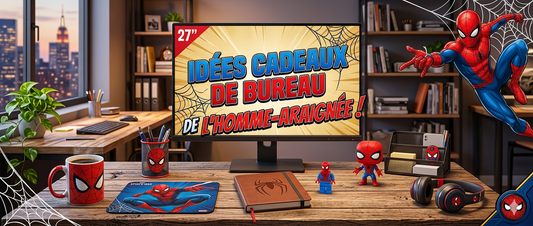 Cadeaux Spider-Man Bureau & Secret Santa 2026 — Guide – Boutique Spiderman